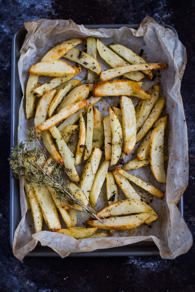 Chunky Greek Oven Fries Recipe - Helen Tzouganatos - Gluten Free Recipes