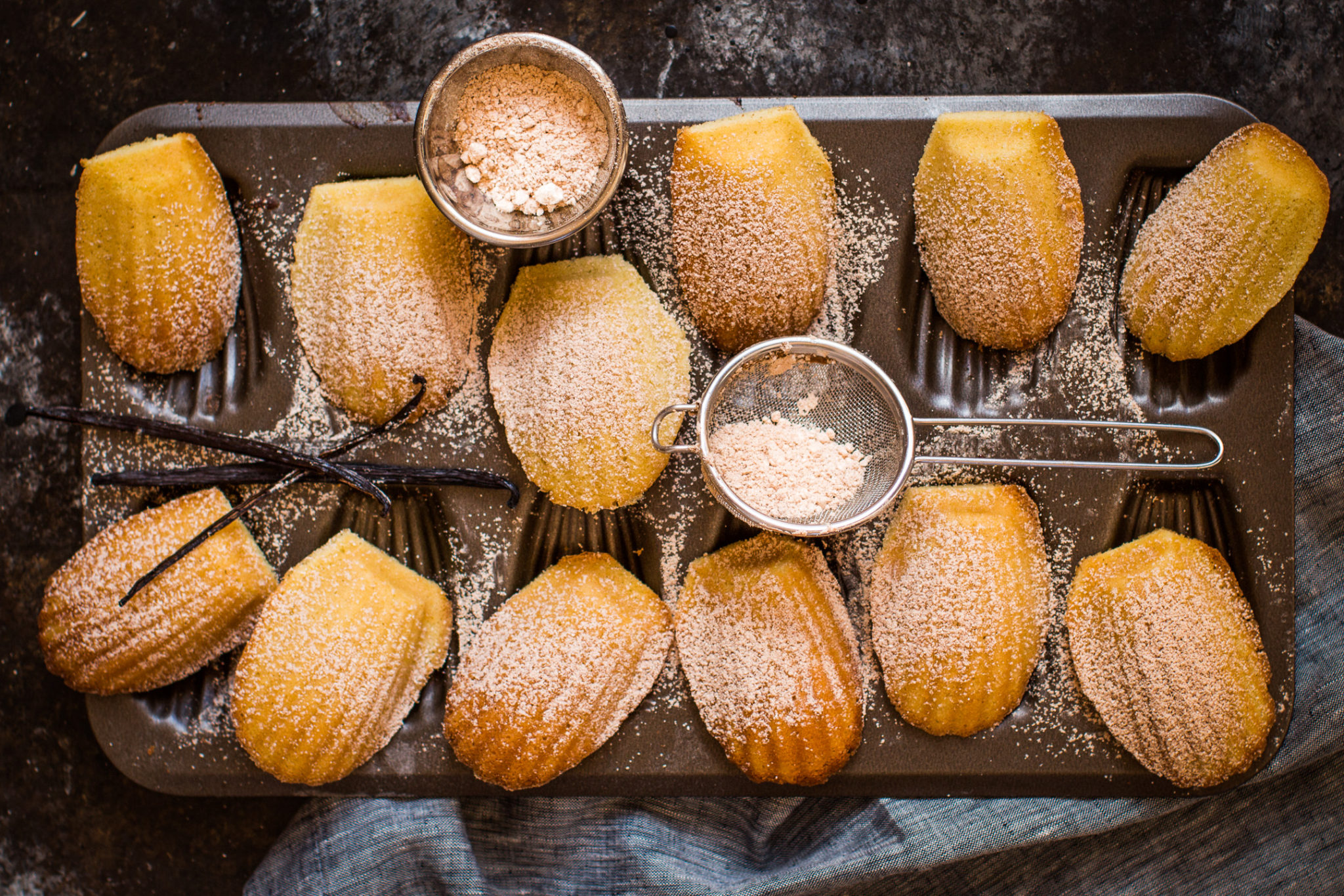 MADELEINES WITH VANILLA BEAN CUSTARD GLUTEN FREE RECIPE - Helen ...