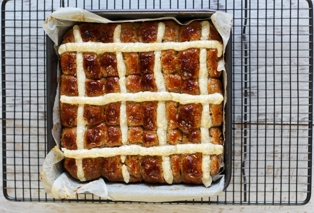 HOT CROSS BUNS GLUTEN FREE RECIPE - Helen Tzouganatos - Gluten Free Recipes